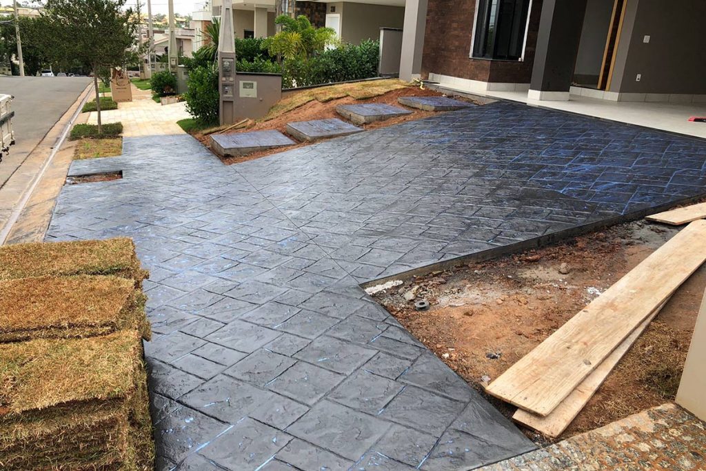 5 Principais aplicações do piso concreto estampado - Zayco